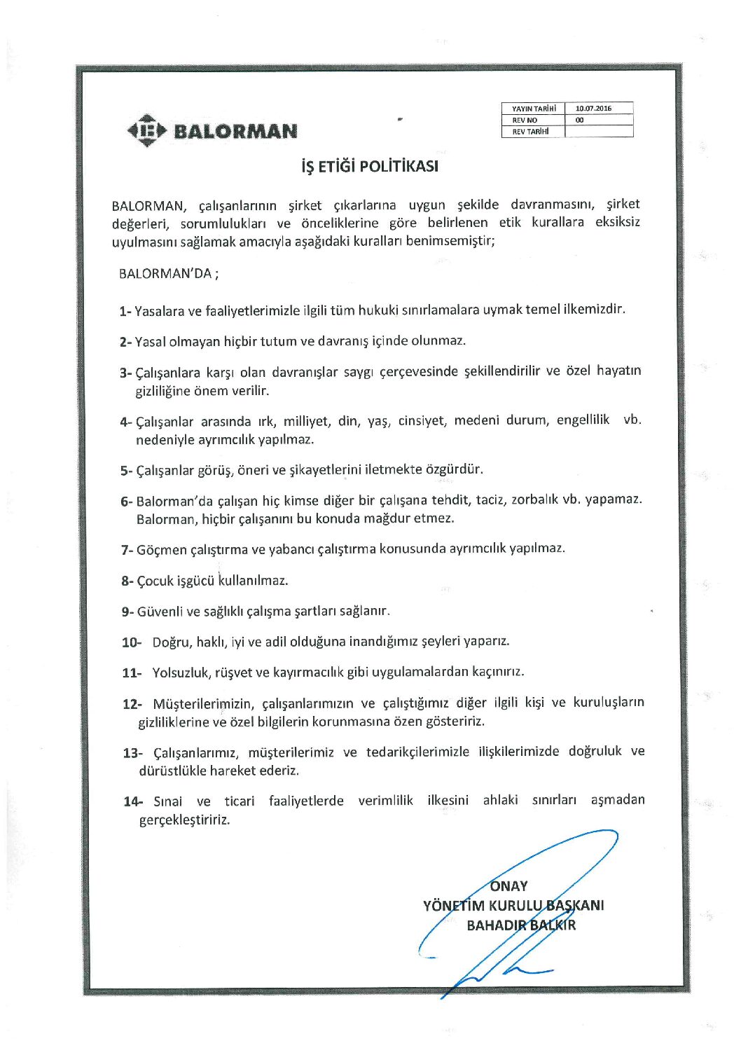 İş-Etiği-Politikası – Balorman INT
